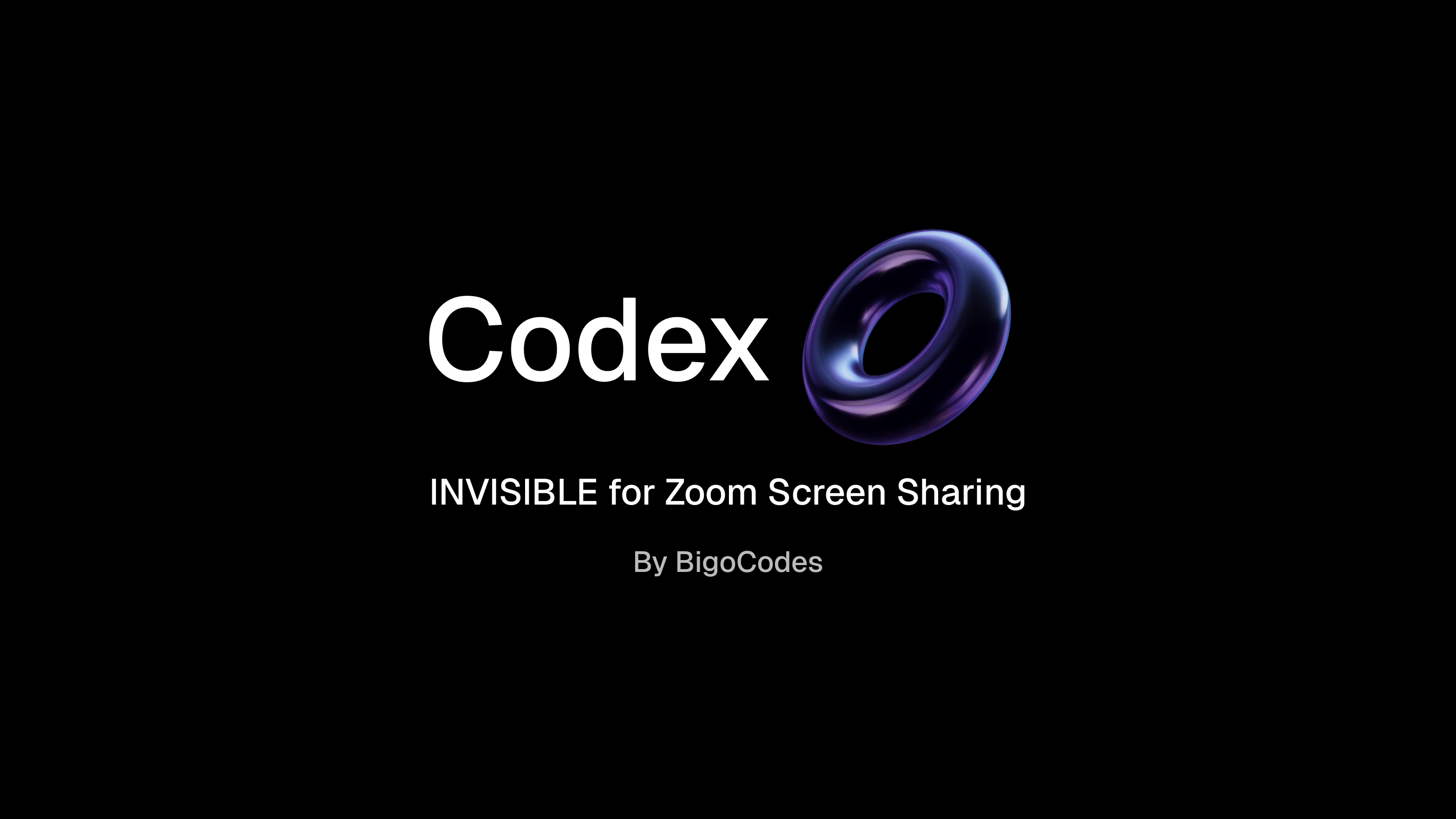 Documentation - Installation - Codex Interview
